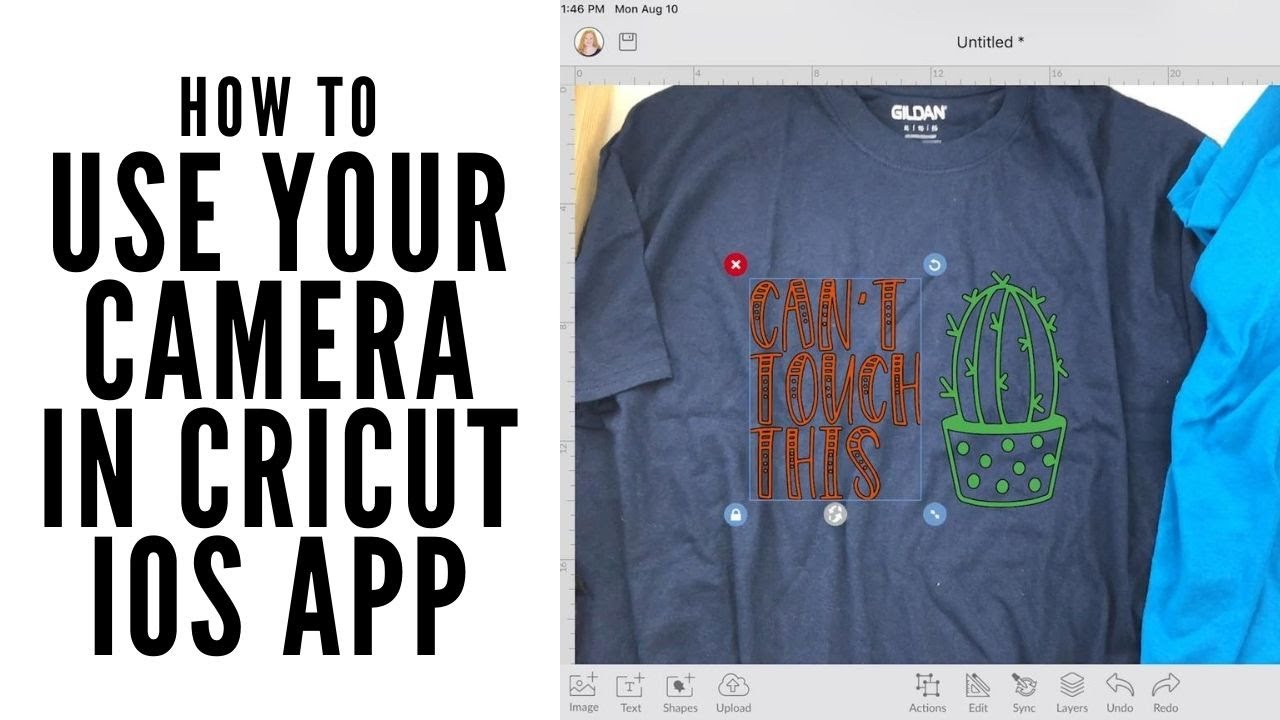 How to Use Your Camera in the Cricut iOS App - YouTube