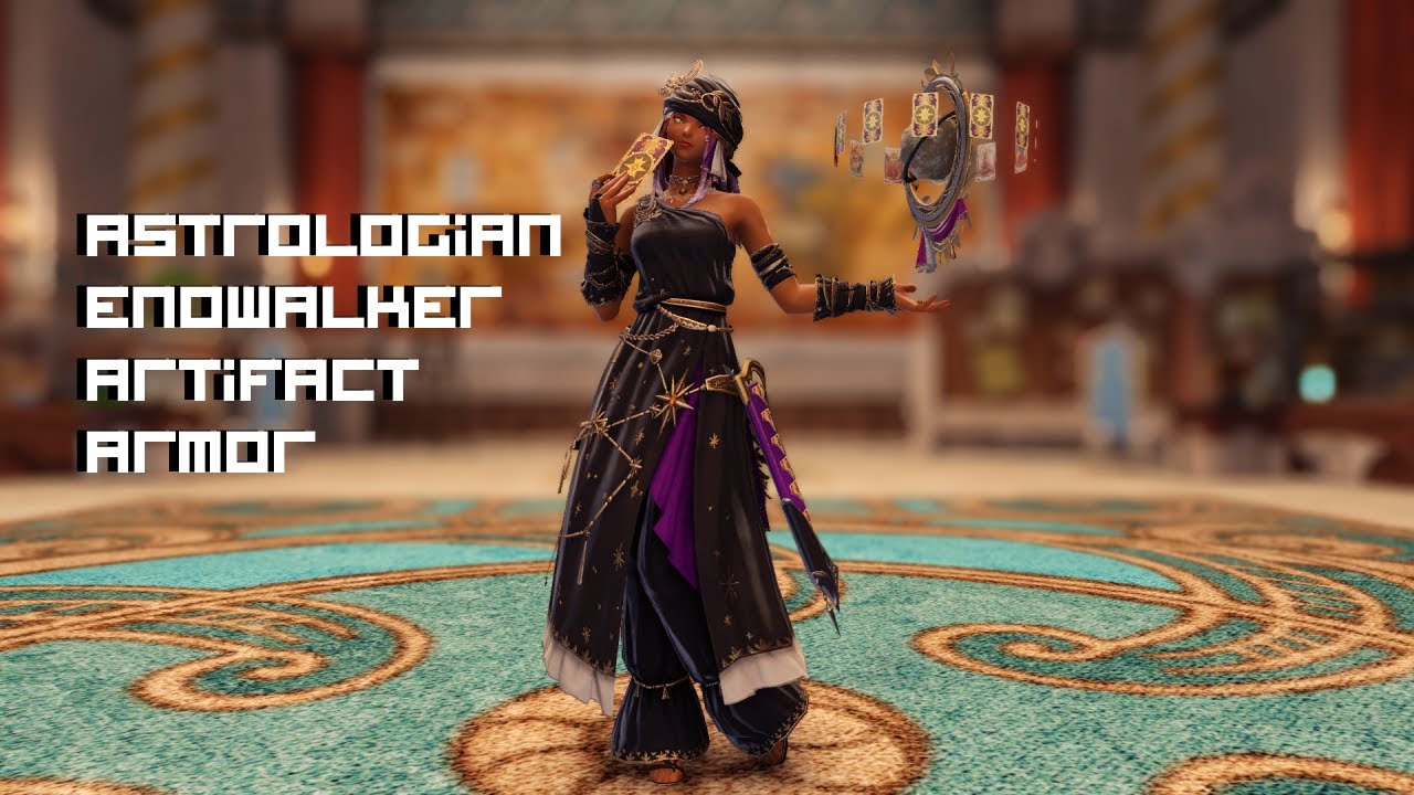 Whacky Wardrobe: Astrologian EndWalker Artifact Armor - FFXIV - YouTube