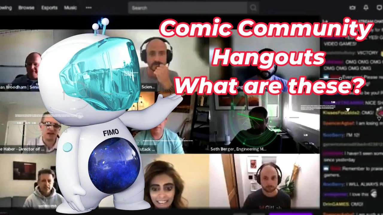 Breaking Down the Comic Community Hangouts. What is this? - YouTube