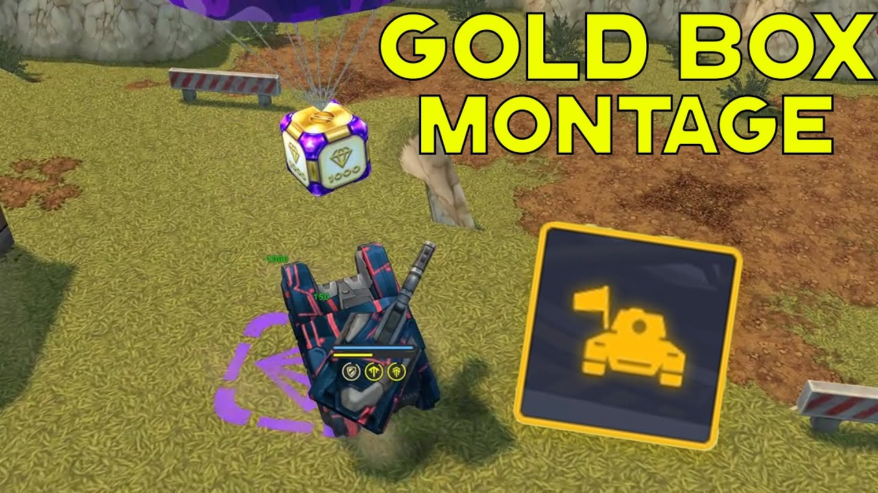 Tanki Online - EPIC GOLD BOX MONTAGE #5 | Quirky - YouTube
