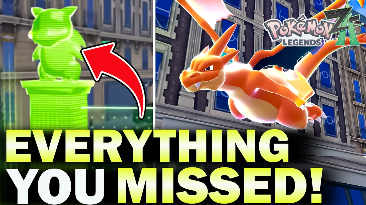 New Pokemon Legends Z-A Trailer Full Breakdown | Everything You Missed ...