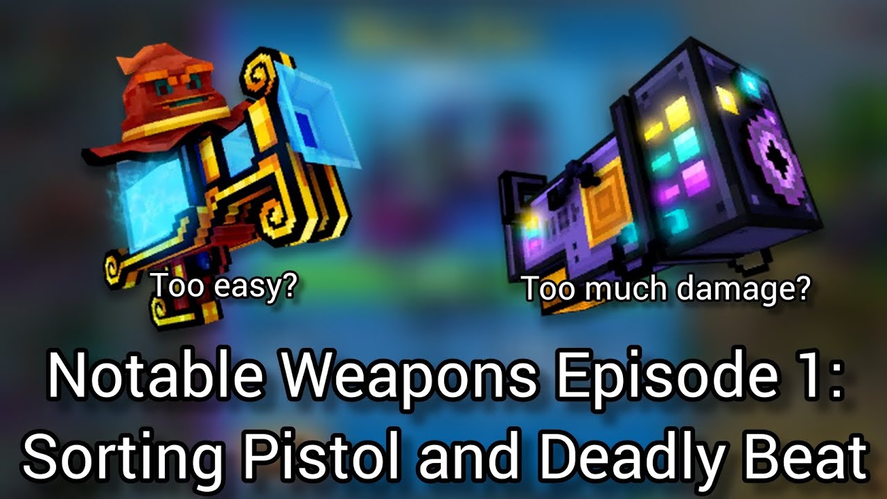 Notable Weapons Episode 1: Sorting Pistol and Deadly Beat - YouTube