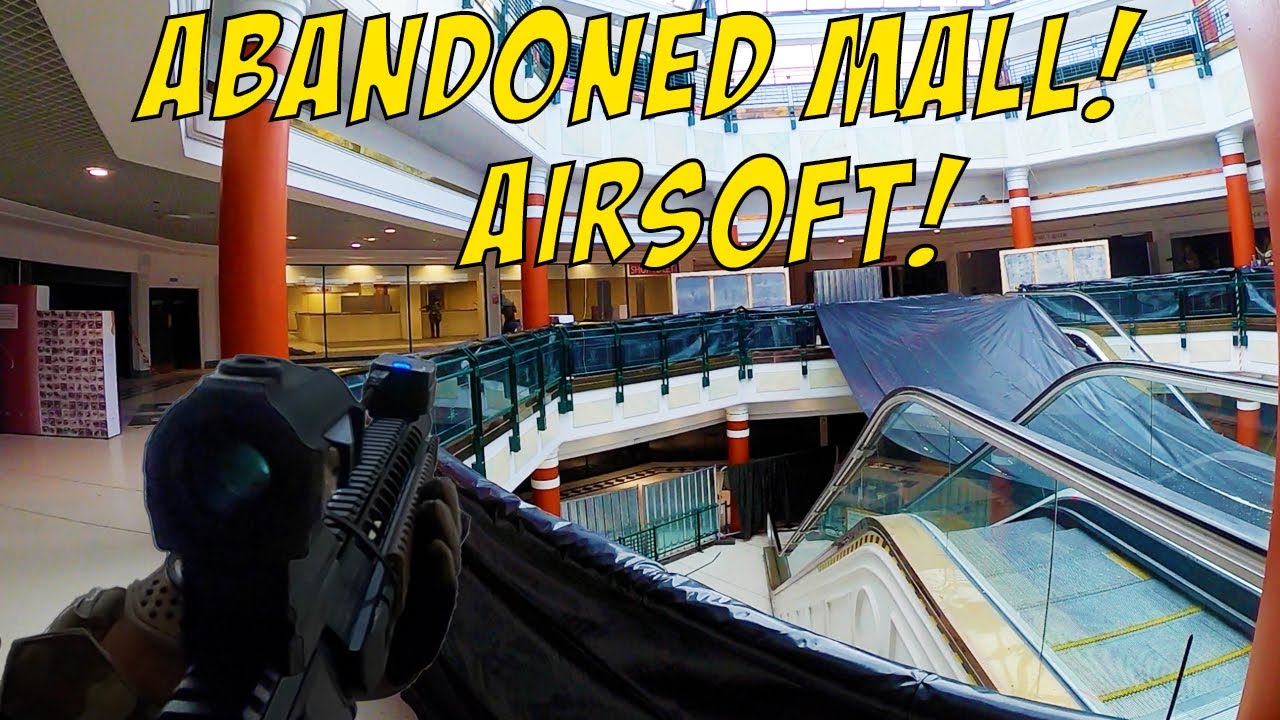 ABANDONED Shopping Mall Airsoft Gameplay! - YouTube