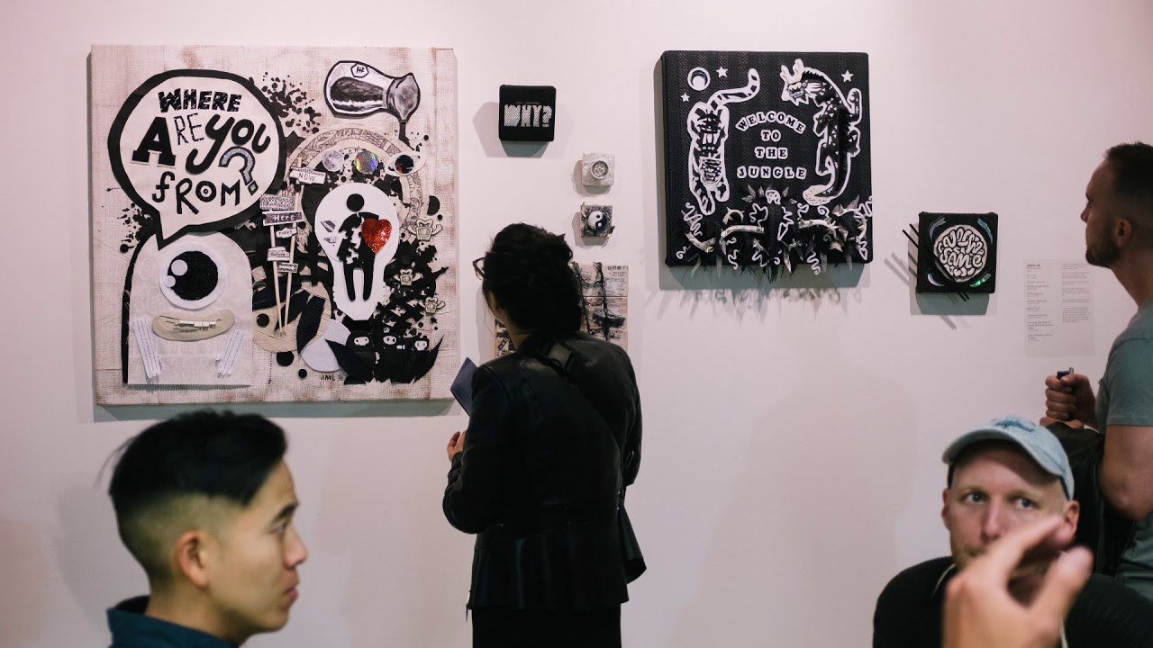 Invisible Footprints 0.1: Art & Archive Exhibition - YouTube