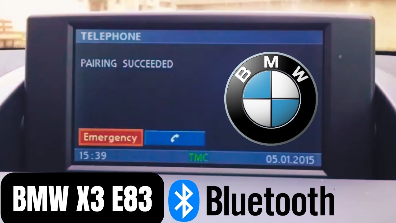 Conectare Bluetooth BMW X3 E83 - YouTube