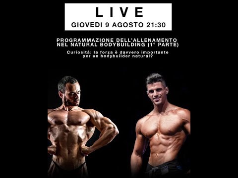 PROGRAMMAZIONE PER IL NATURAL BODY BUILDING: la forza è davvero importante?  - con NICOLA FRISONI