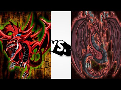 Slifer the sky dragon VS. Uraia lord of searing flame - YouTube