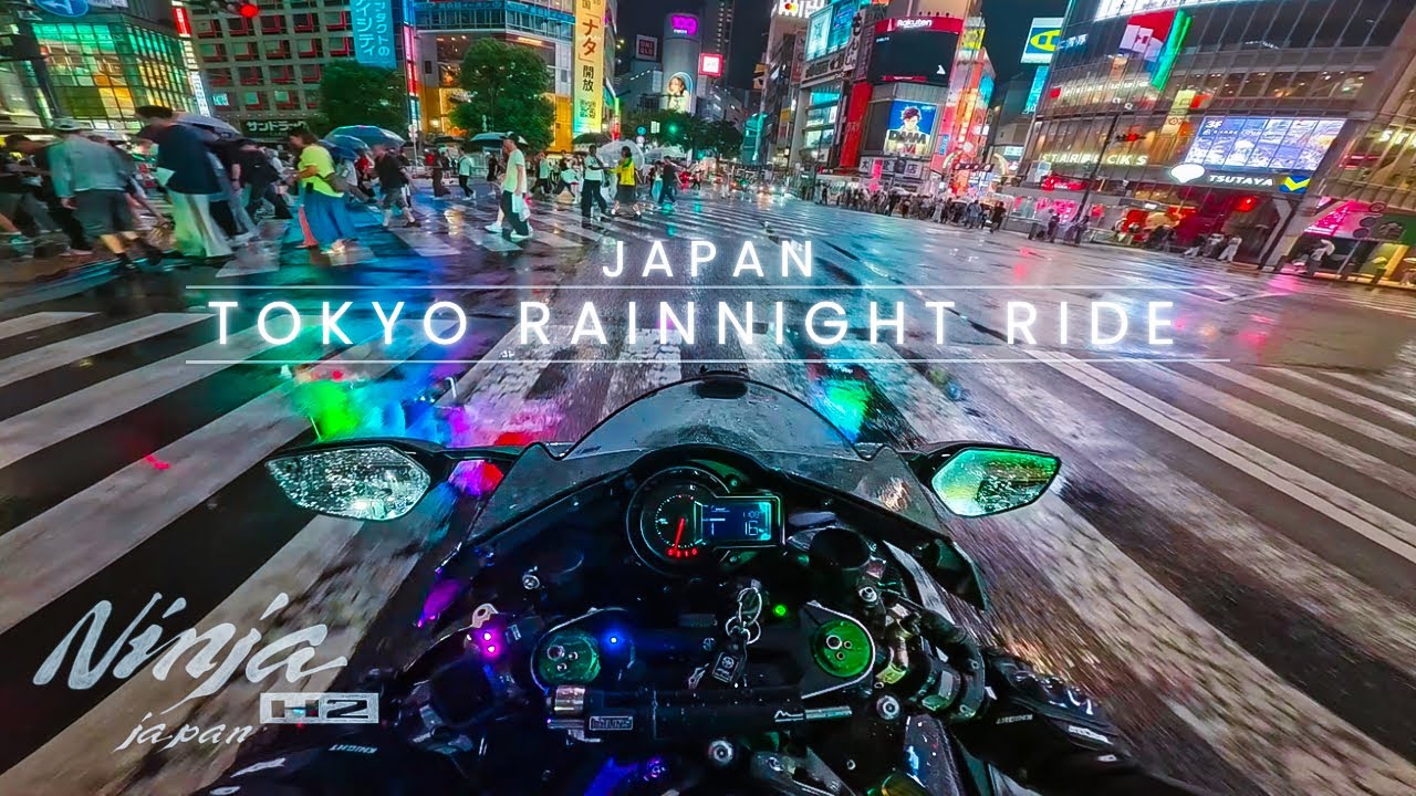 Cyberpunk Night Ride by Ninja H2 Episode 87/東京/Japan/Kawasaki Ninja H2 ...