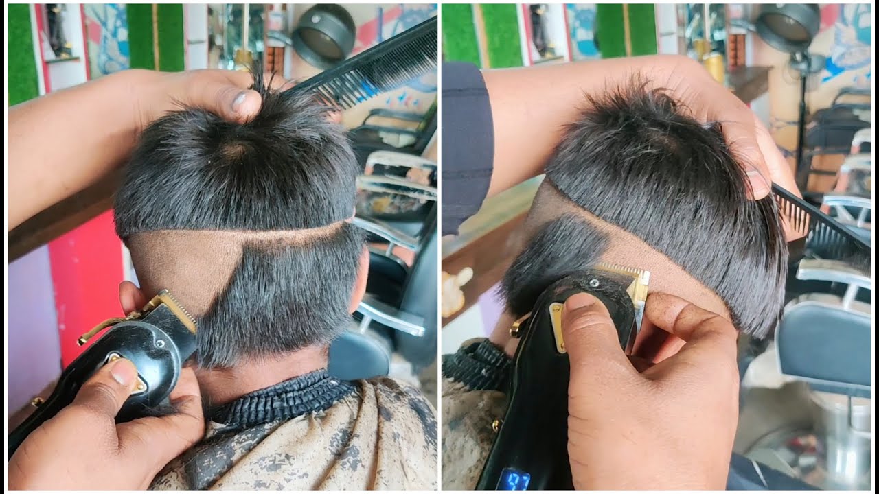 Fade Two Side Hair Cutting for Boy | Details Step By Step Tutorial ...