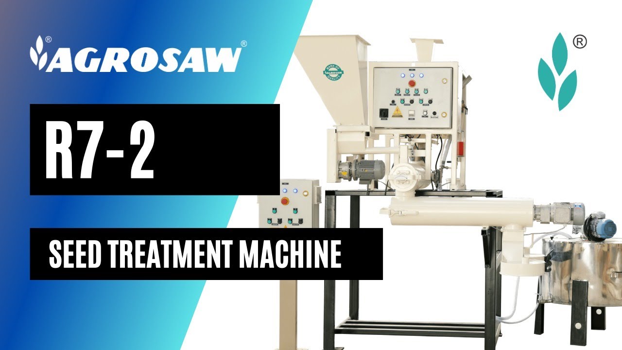 R7-2 | Best in class seed treatment machine - YouTube