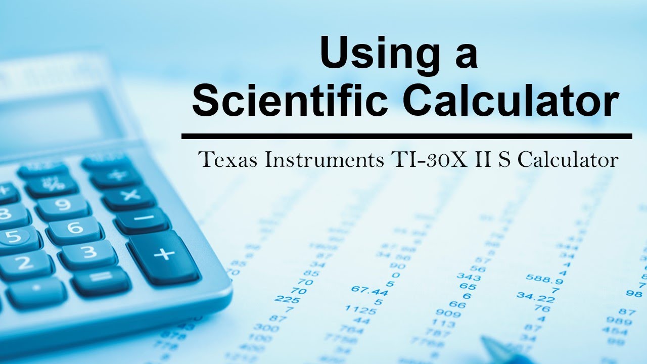 Using a Scientific Calculator: Exponential Function on a Scientific ...