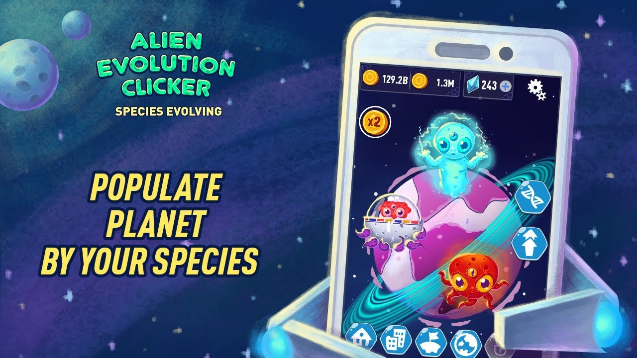Explainer Video 2019 For Alien Evolution Clicker: Species Evolving By ...