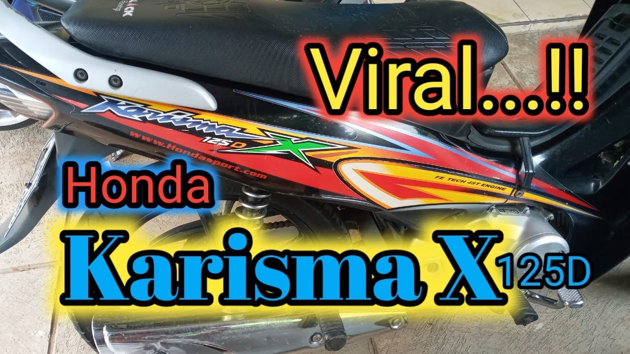 Viral // Honda karisma x 125D after 17 years - YouTube