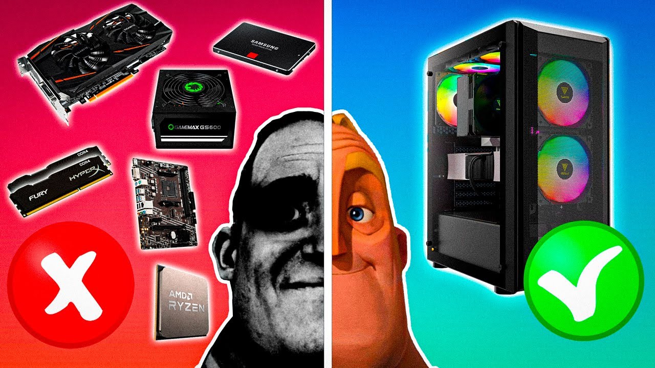 O PROBLEMA DE COMPRAR UM PC ESCOLHENDO PEÇA POR PEÇA - YouTube
