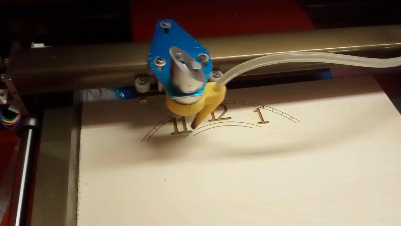 K40 Laser cutting machine - YouTube