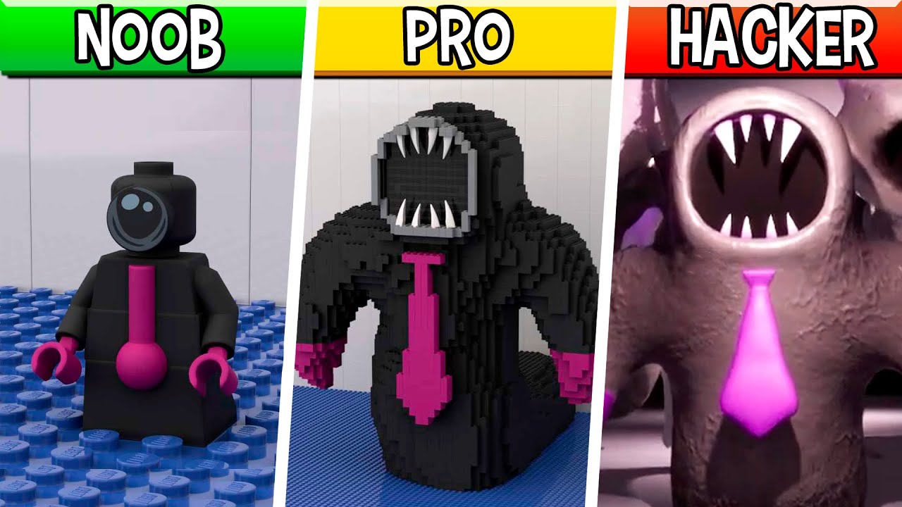 LEGO Sir Dadadoo : Noob, Pro, HACKER! (Garten of Banban 6) - YouTube