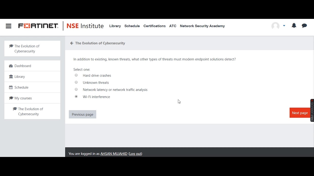 Fortigate NSE2 Quiz Answers Fortinet NSE 2 Lesson 4 - Endpoint - YouTube