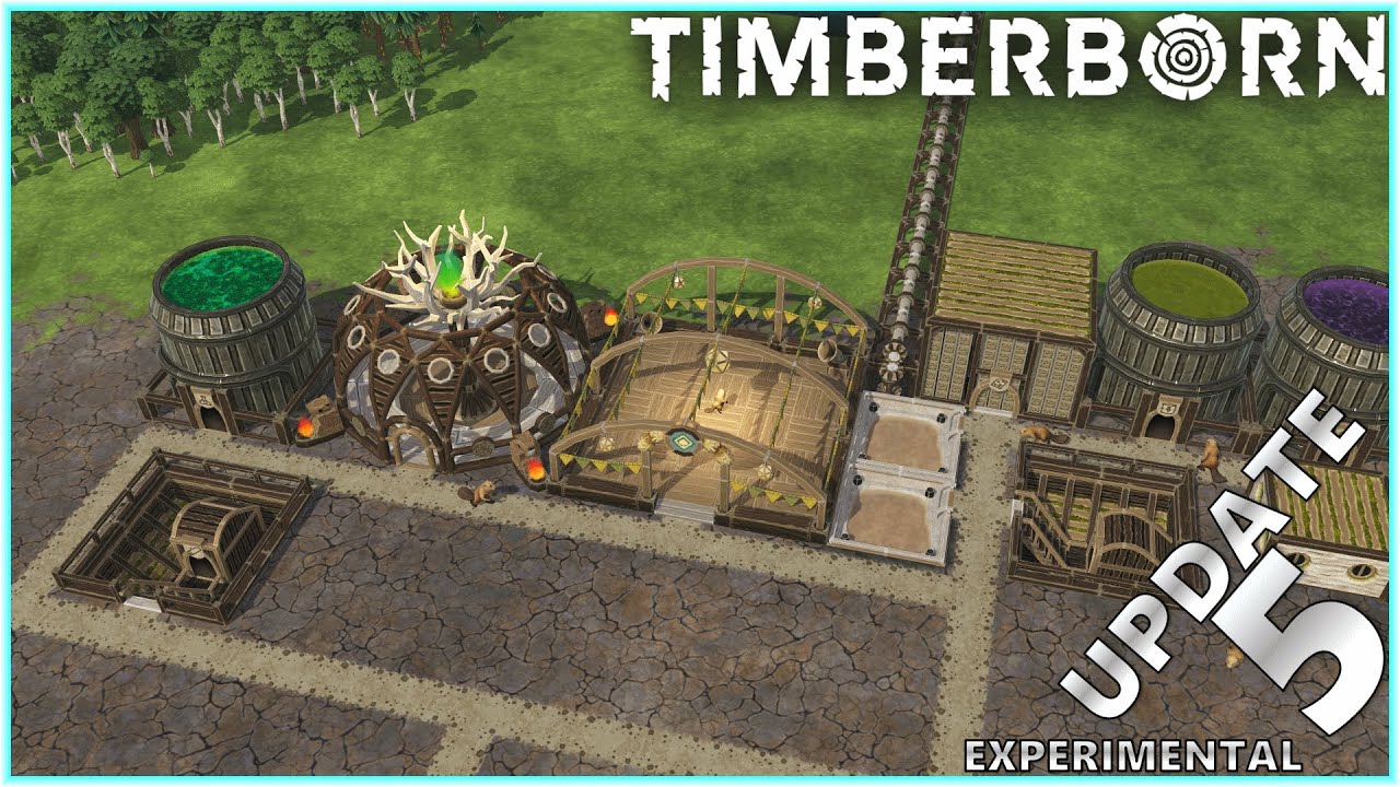 Timberborn - Update 5 Experimental - NEW CHANGES - NEW BUILDINGS! - 04. ...