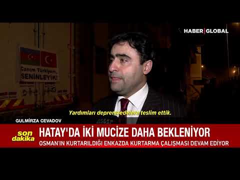 Azerbaycan ve Türkiye Tek Yürek | Hayırsever Gulmirza Cevadov Türkiye'nin Yardımına Koştu!