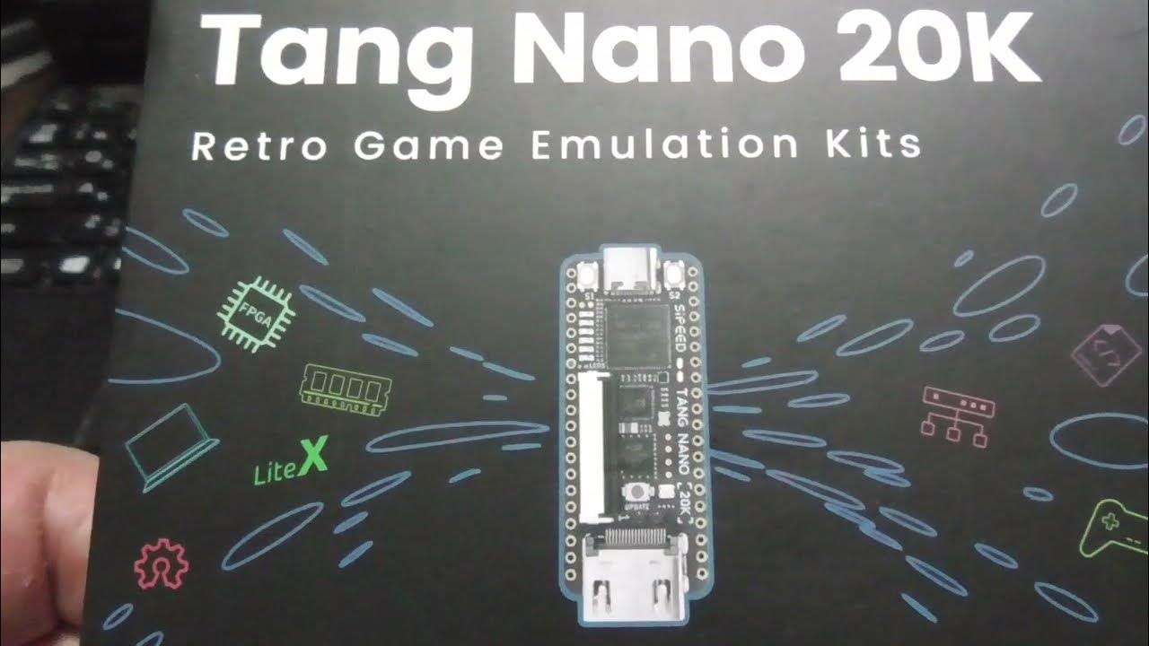 Tang nano 20kのレトロゲームエミュレータキットでファミコンゲーム(準備編)、ゲームソフトがまだ手に入らないので。 - YouTube