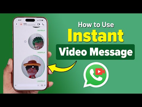How to Use Instant Video Messages on WhatsApp! [2026]