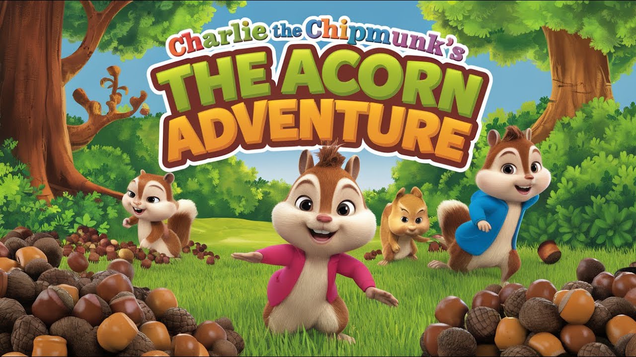 Bedtime English Story: Charlie the Chipmunk’s Forest Fun The Acorn ...