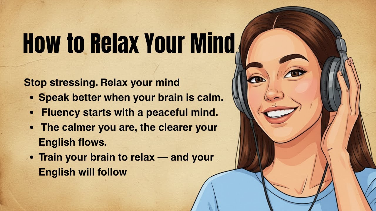 Relax First. 🌿 Reset Your Mind 🧠. Speak English Next 💬🔥 | Feel Calm ...
