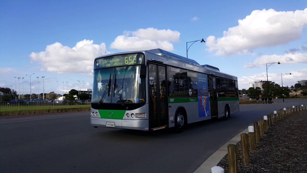 Transperth Mercedes-Benz OC500LE (Volgren CR228L) TP1887 Arrives ...