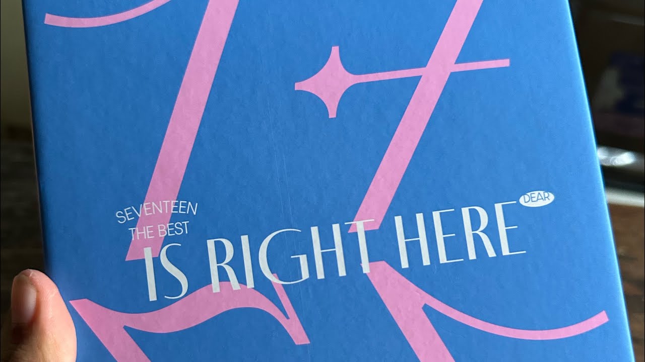 UNBOXING!!! 17 is right here album - Dear version (part 2) - YouTube