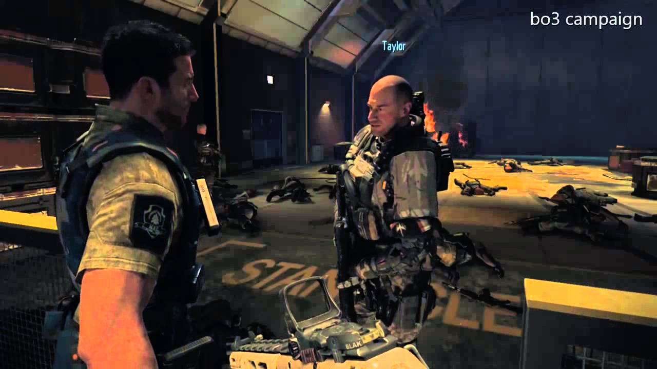 Bo3 campaign part 1 on xbox one - YouTube