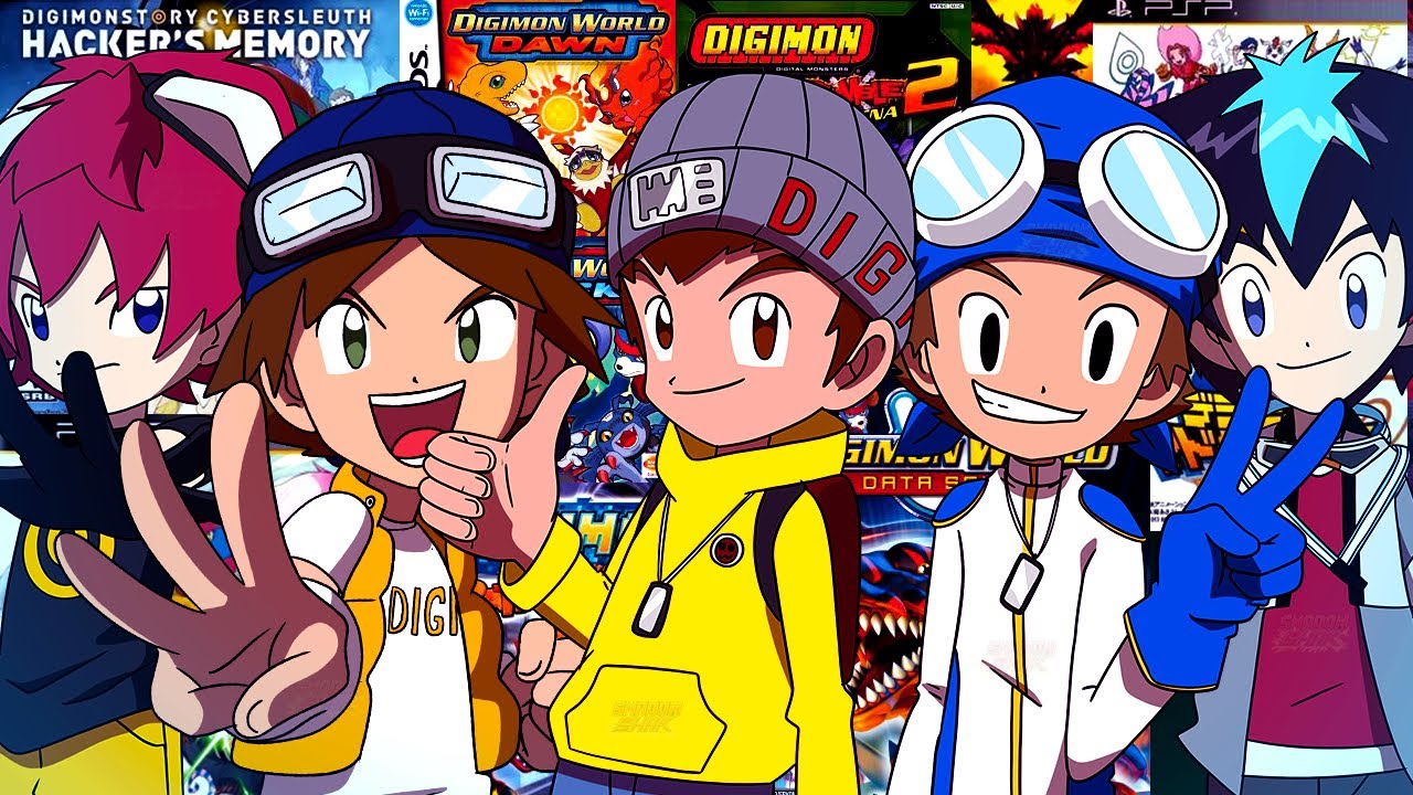 I played every single Digimon Game in one video... - YouTube
