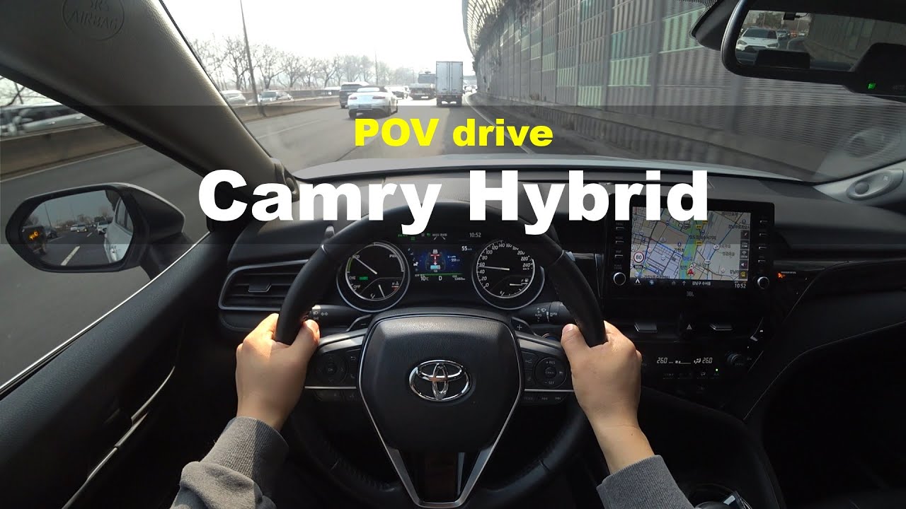 Toyota Camry Hybrid POV drive - YouTube