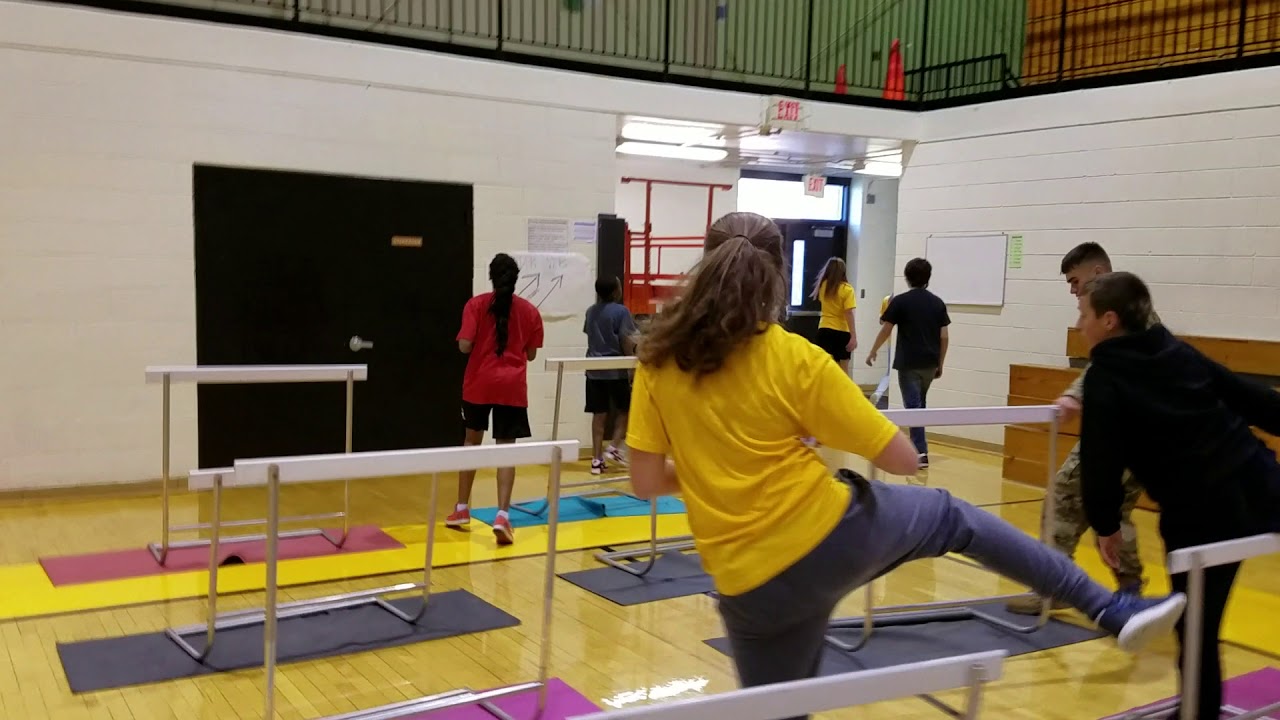 BUGC Physical Education Obstacle Course - YouTube