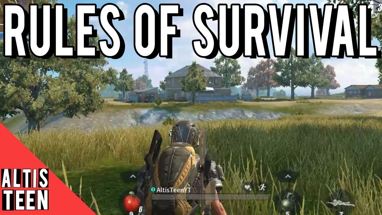RULES OF SURVIVAL : BATTLE ROYALE OBJECTIF TOP 1 - YouTube