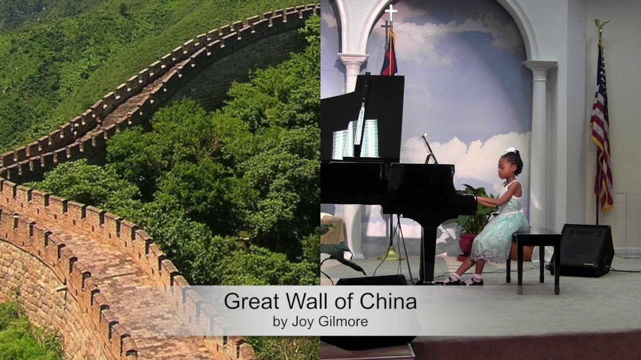 Great Wall of China Piano Solo by Joy Gilmore - YouTube