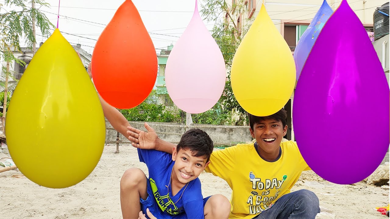 LEARN COLORS with Nursery Rhymes & Balloons | Balloon songs for Kids ...