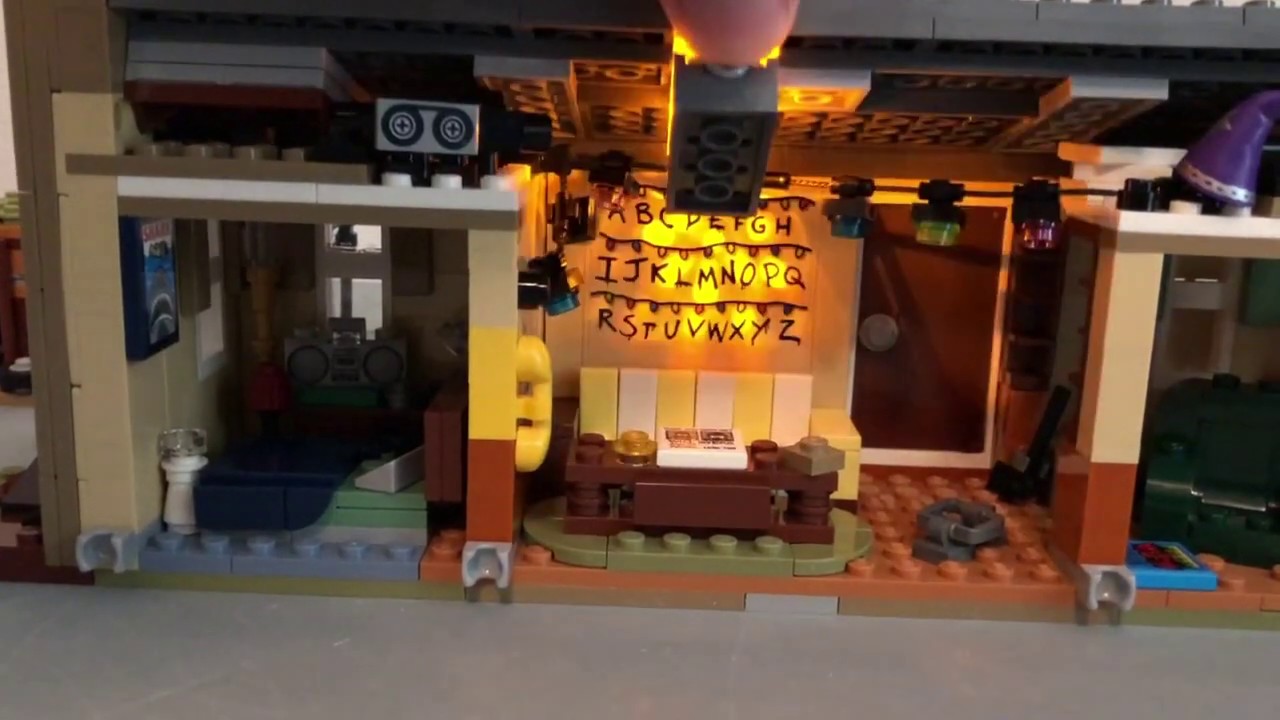 Explore "The Byers House" - Stranger Things LEGO - YouTube