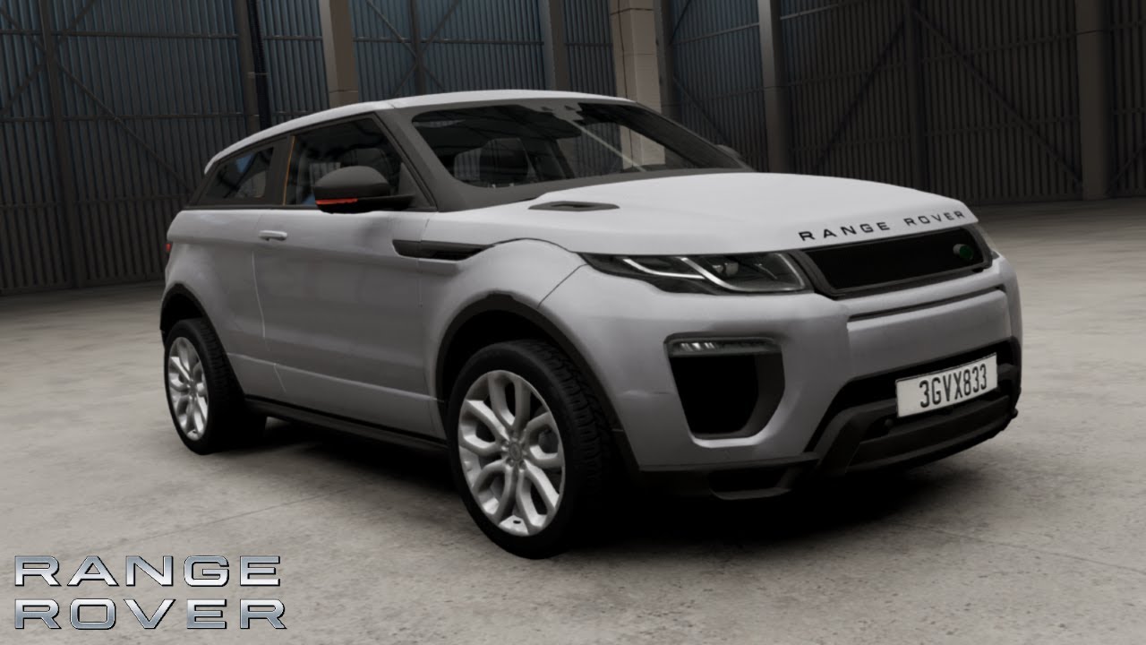 Beamng Drive - 2015 Range Rover Evoque Coupe HSE Dynamic - YouTube