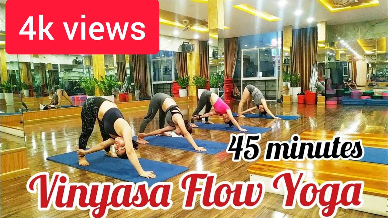 45 Minutes Everyday Vinyasa Flow Yoga class 2020 ||Power Vinyasa Yoga ...