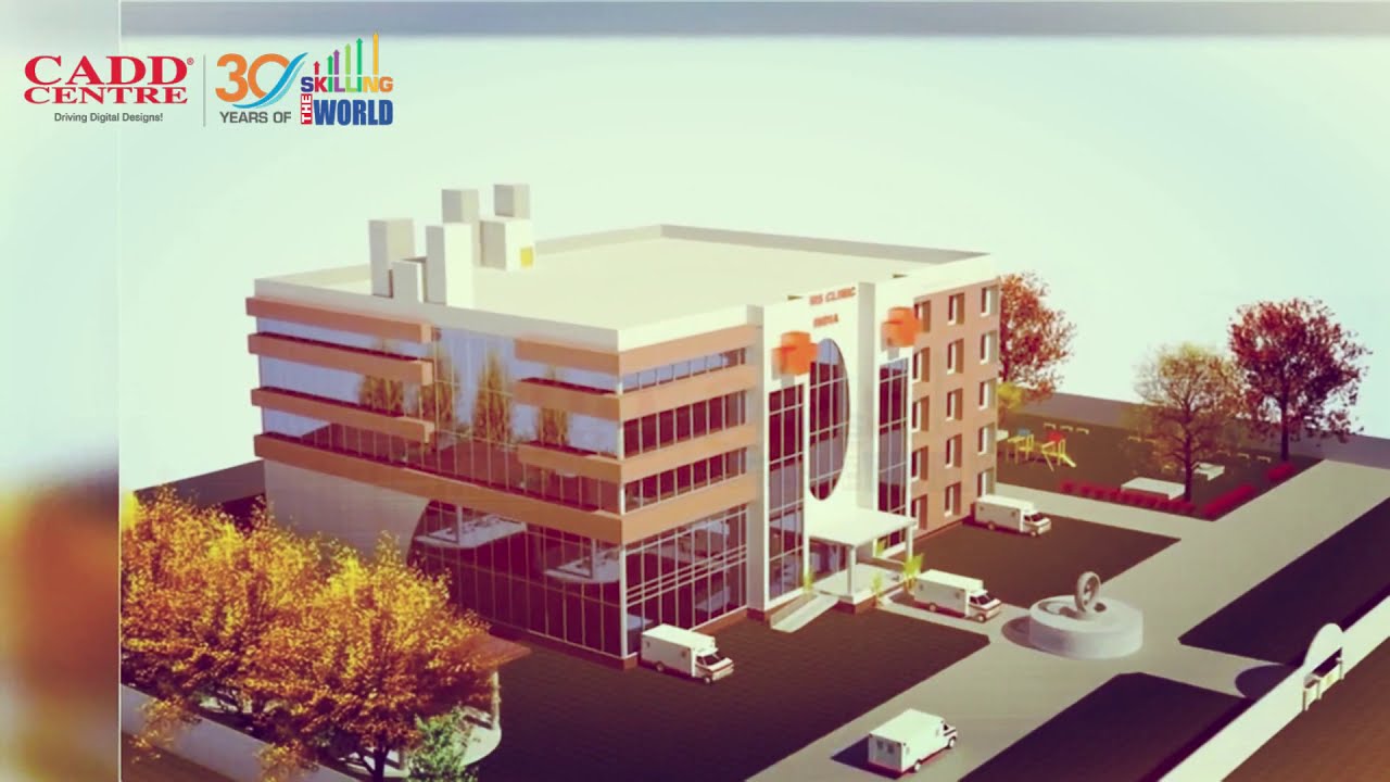 Hospital building By using Revit Architecture | Guided By Avinash ...