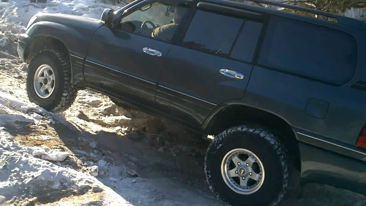 Lexus LX 470 on Goodyear Wrangler Duratrac Off Road - YouTube