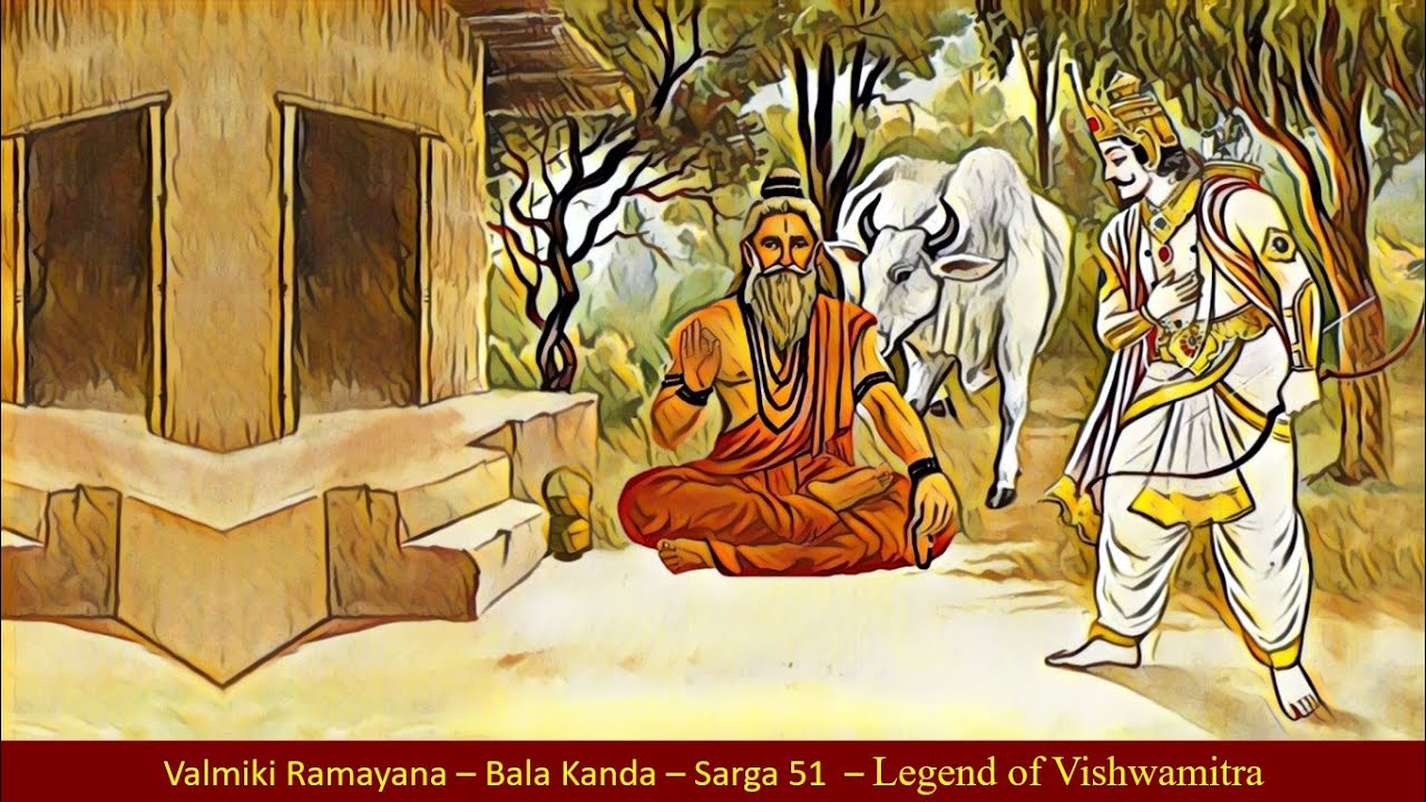 Valmiki Ramayana – Bala Kanda – Sarga 51 – Legend of Sage Vishwamitra ...