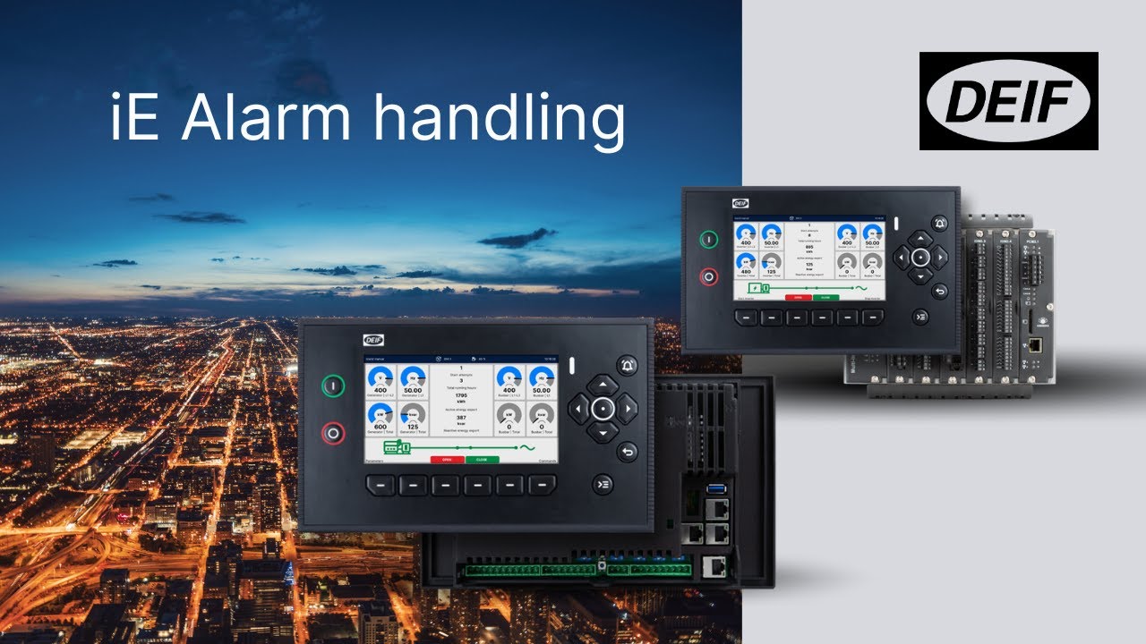 iE Alarm handling - YouTube