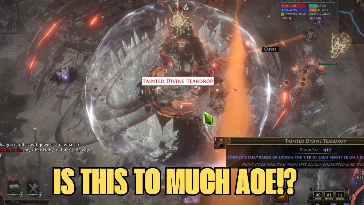 POE 3.26 IS THIS TO MUCH AOE!? MOWING SIMULATOR IN PATH OF EXILE ALVA ...