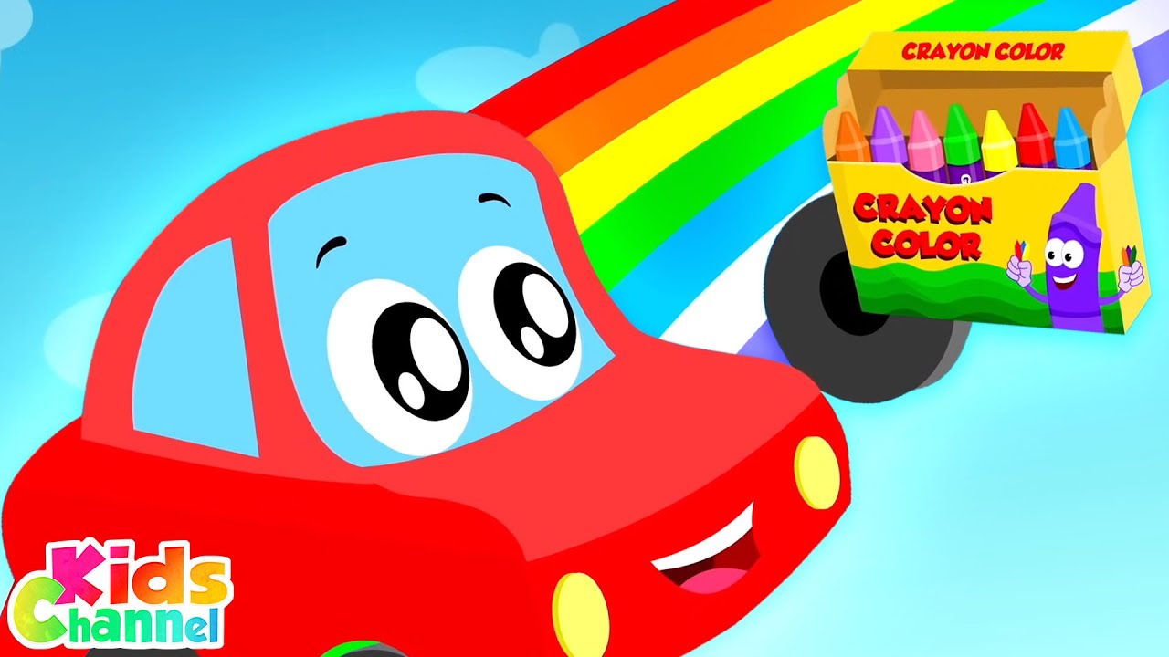 Crayons Color Song + More Learning Videos by Kids Channel - YouTube