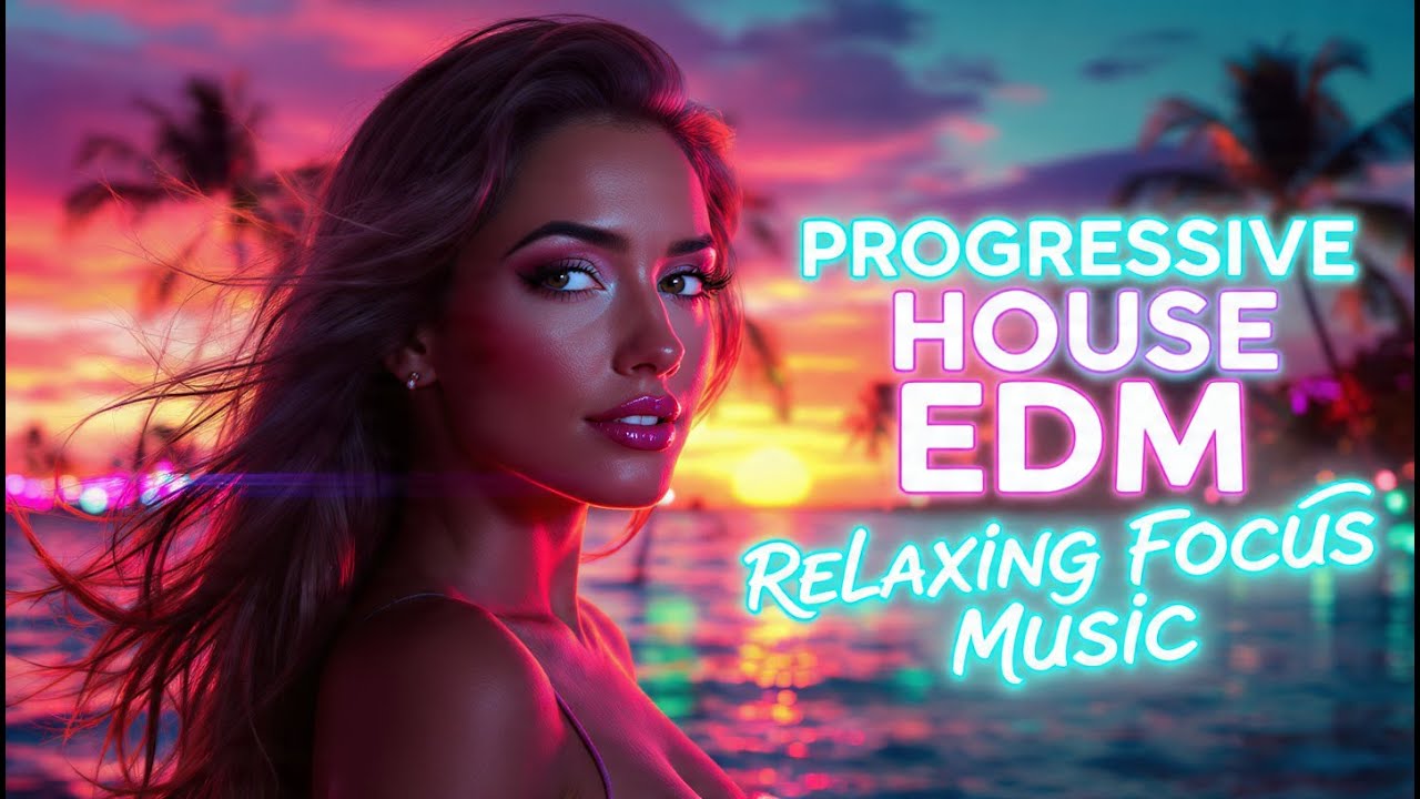 Progressive House EDM · Relaxing Focus Music 🧠 ️ - YouTube