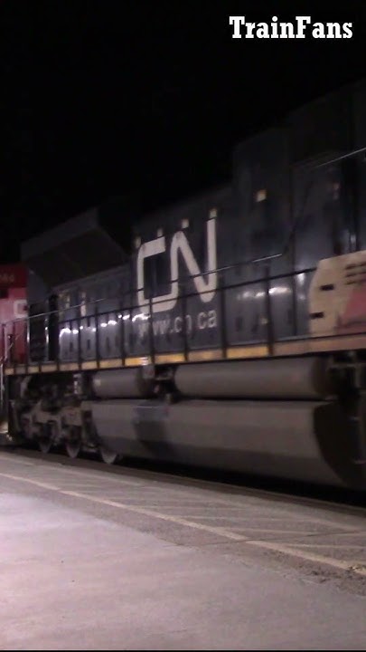 #shorts Intermodal Train CN Z149 CN 8916 & CN 2244 #locomotives Sarnia #railfans #railfanning ...