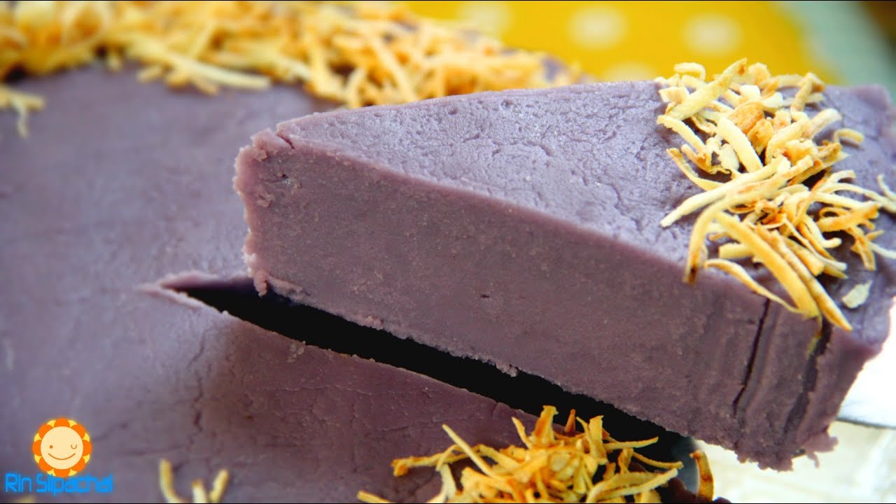 How to make Filipino Purple Yam Jam ขนมมันเลือดนกกวนฟิลิปปินส์ (Ube ...