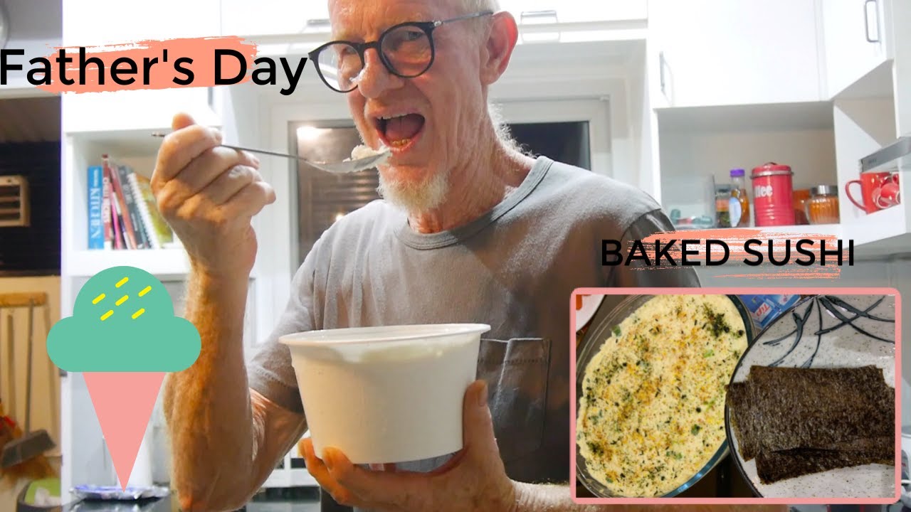 EASY BAKED SUSHI for Father's Day || HOMEMADE BAKED SUSHI RECIPE ...