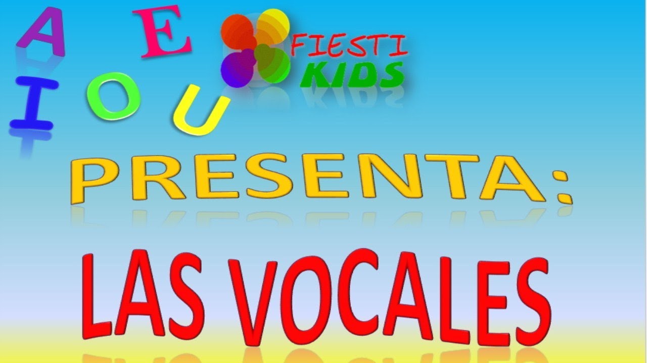 Las Vocales Para Niños, Vowels in Spanish For Children(Canción Infantil ...
